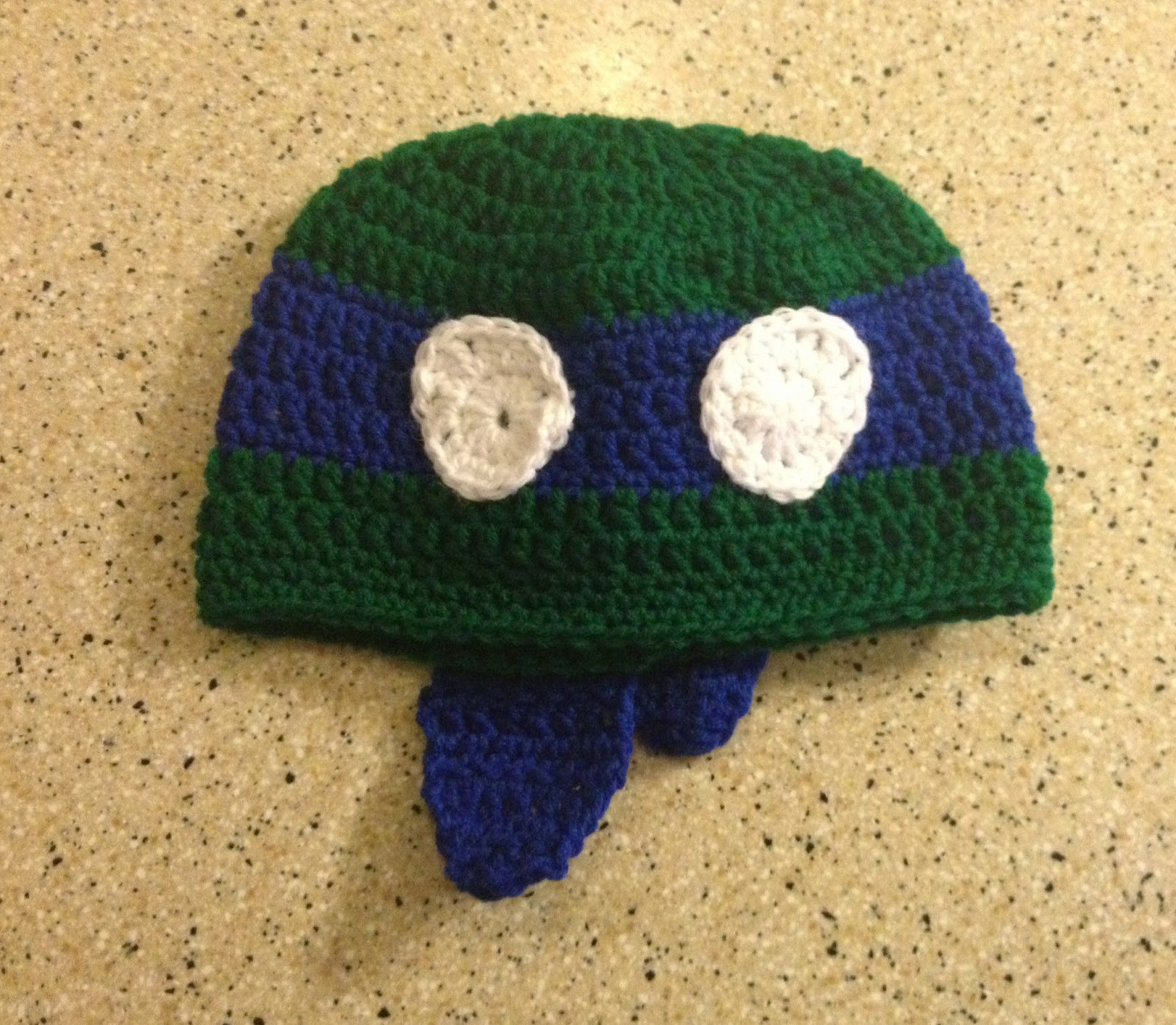 My CRAZY Yarn Obsession: Ninja Turtle Hat Pattern