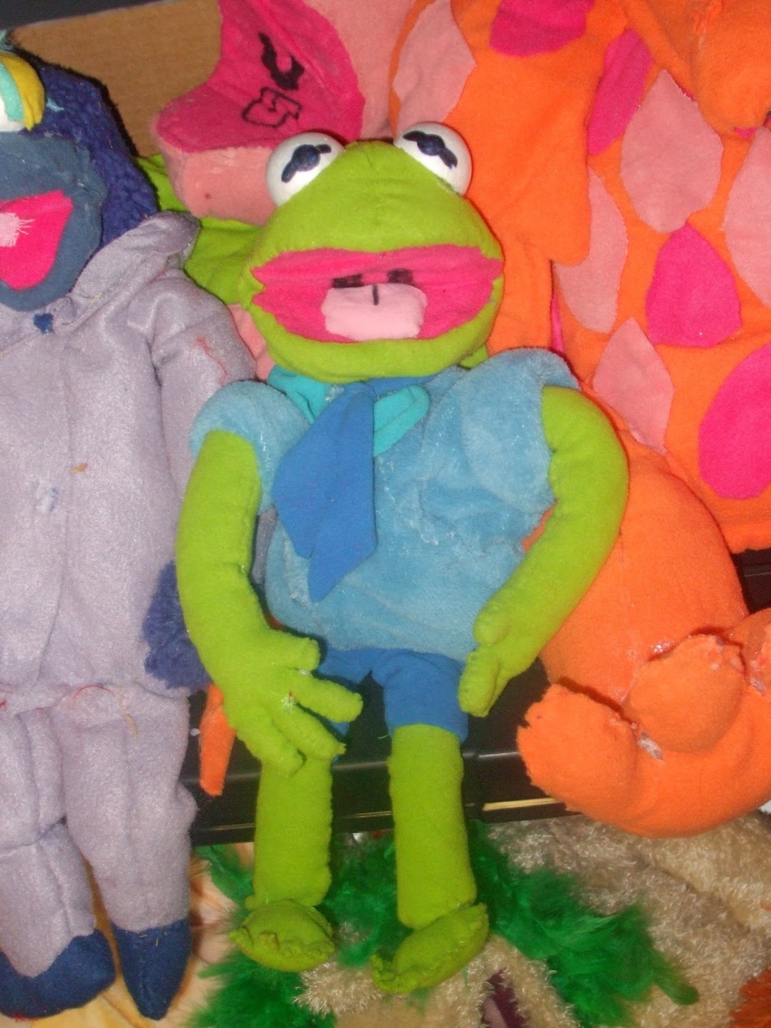 Homer Simpson puppet