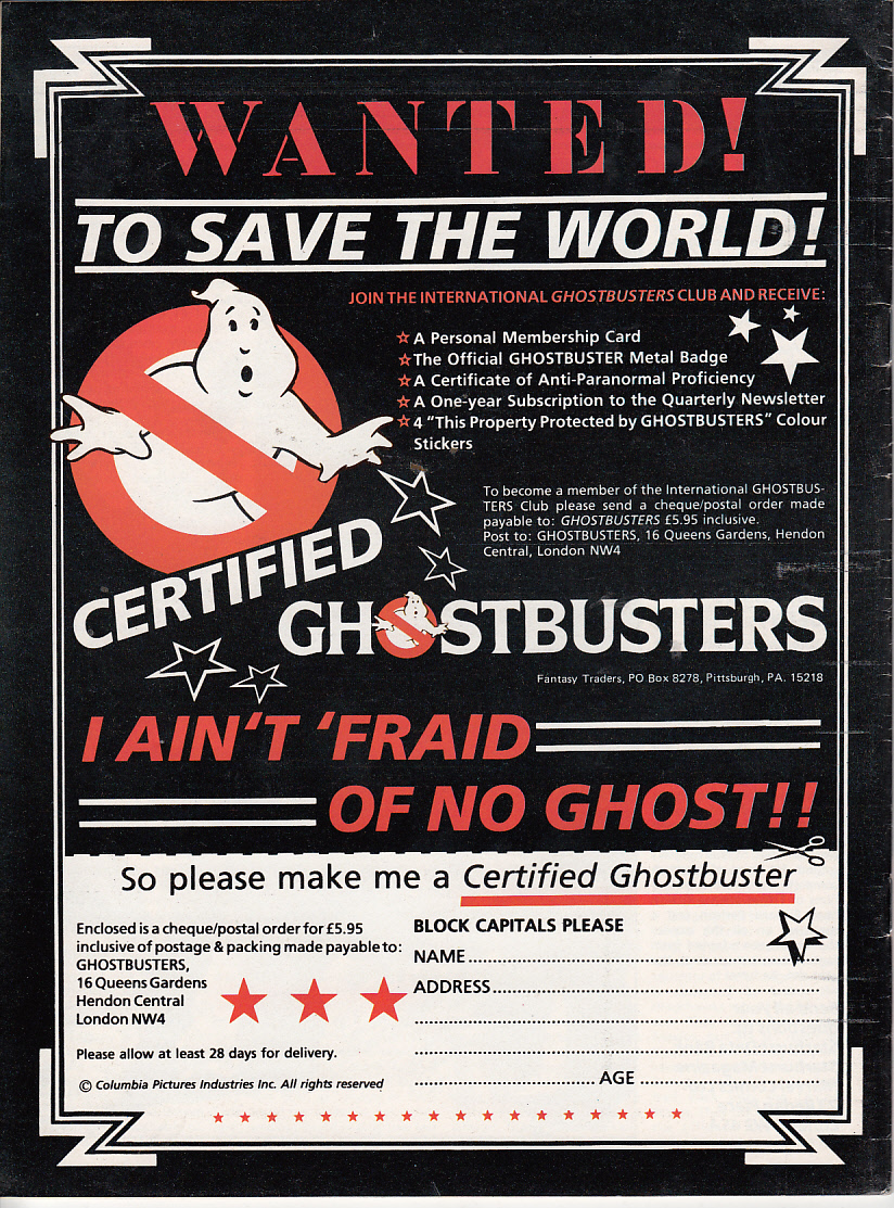 The Left Chapter: Certified Ghostbusters - Wanted to Save the World!
