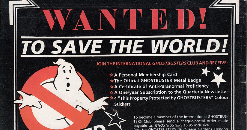 The Left Chapter: Certified Ghostbusters - Wanted to Save the World!