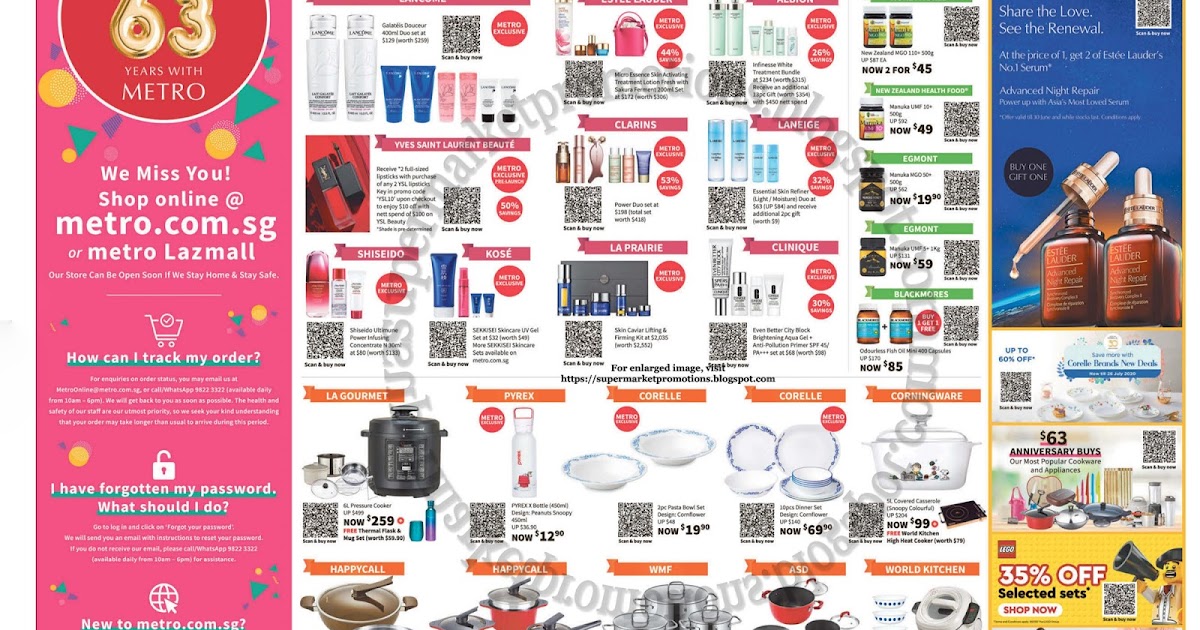 Metro Online Sale 05 June 2020 ~ Supermarket Promotions