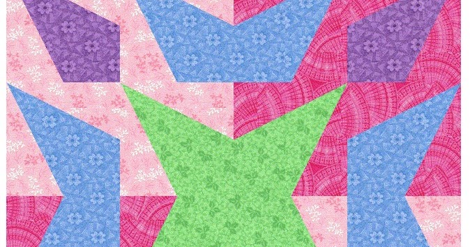 Calico Dreams Forever: Stars Upon Stars Quilt Block