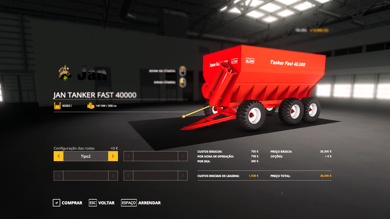 JAN TANKER FAST 40.000 FS19