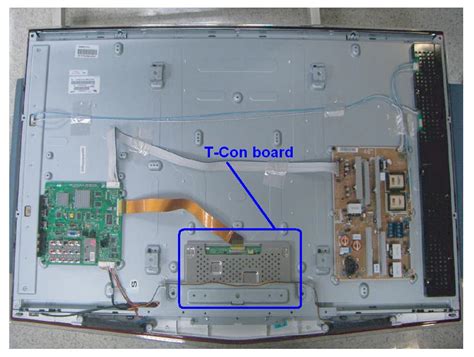 Master Electronics Repair !: NO PICTURE ON LCD TV T-CON BOARD ...