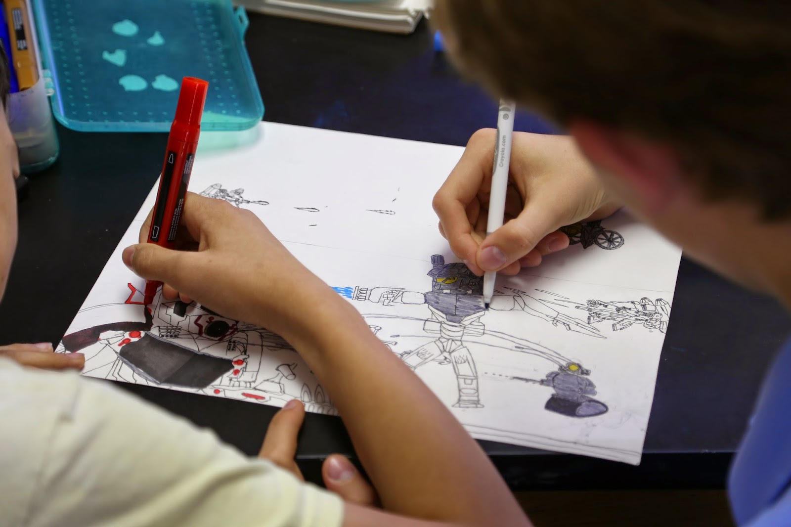 Grauer Art: Final projects, 8th Grade Art