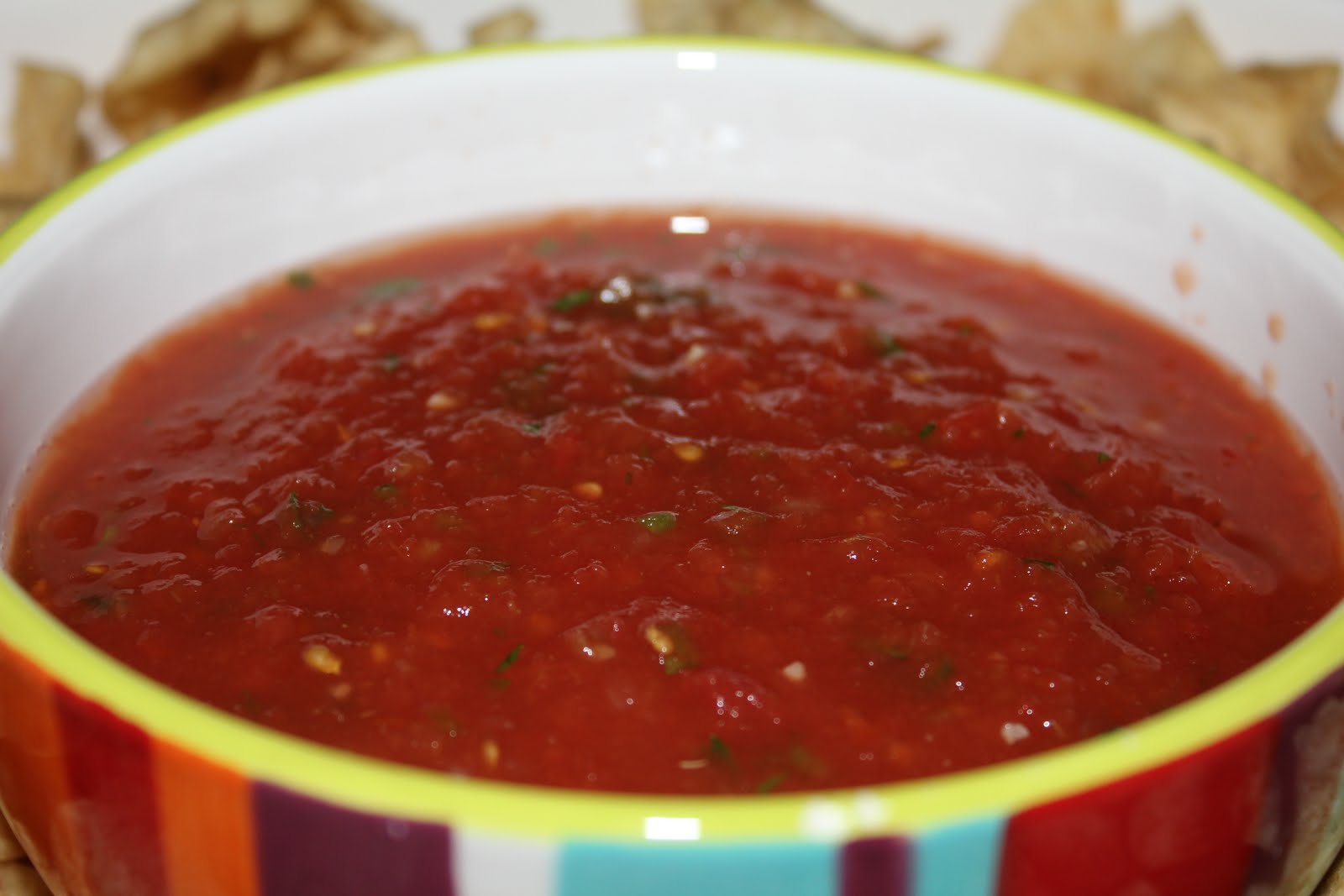 simply made with love: Restaurant Style Salsa