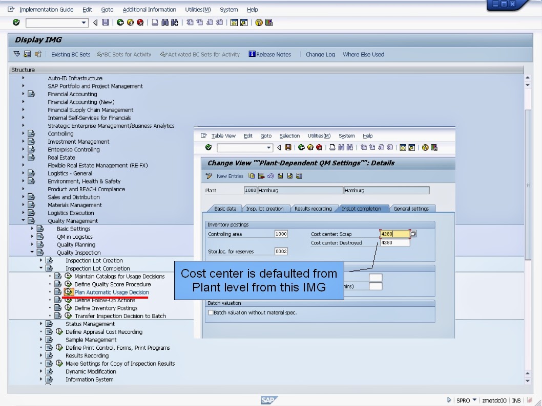 青蛙SAP分享 Froggy's SAP sharing: WMS WM-QM-MM Integration Inspection ...