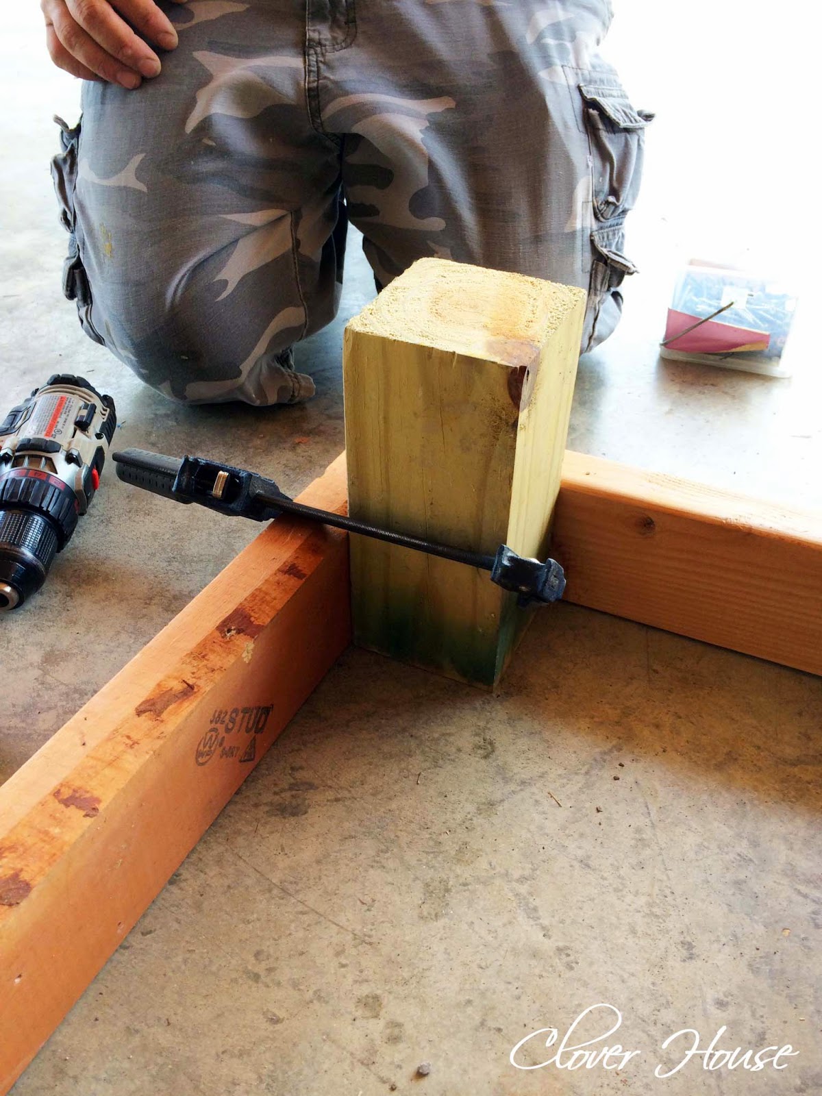 Clover House: Building a Picket Fence Stand