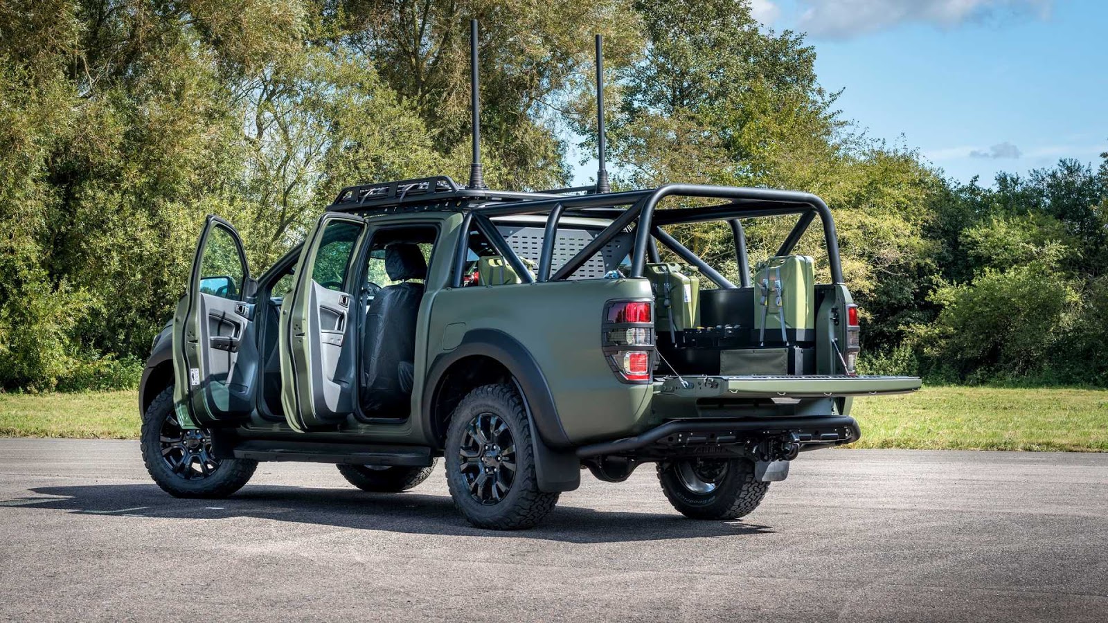 Diario Automotor: Ford Ranger Army Truck 2019 desarrollada por la firma ...
