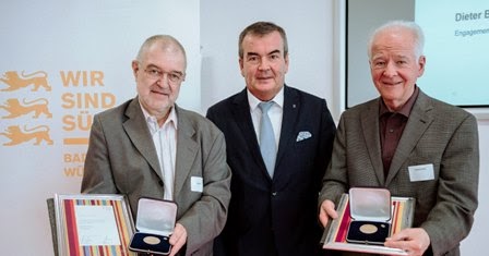 Alpen-Blog: Verdienstmedaillen für Dieter Buck und Werner Fischer