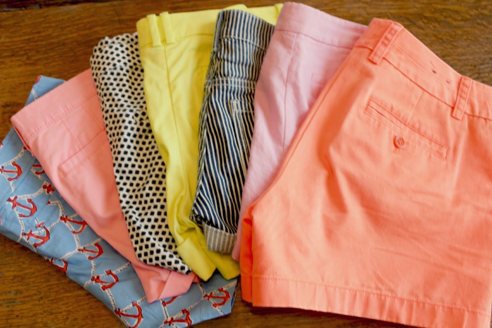 Frayed Flowers: Colorful shorts