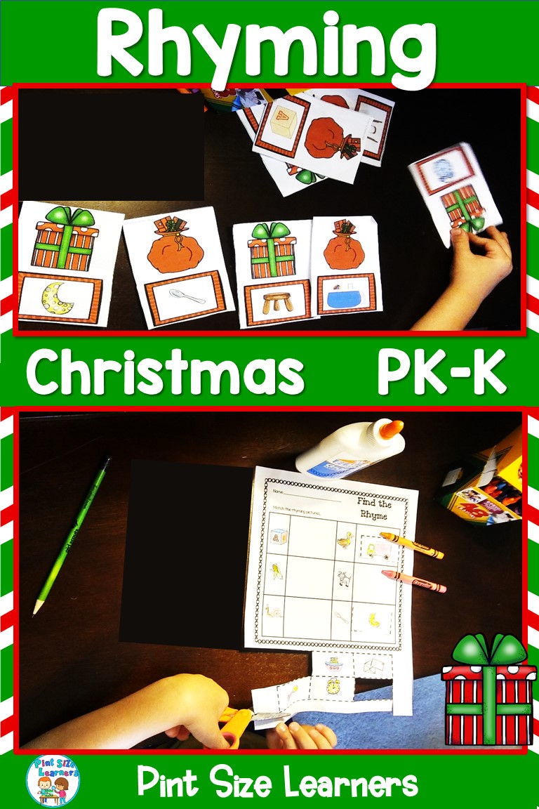 Pk Kindergarten Christmas December Resources - Pint Size Learners
