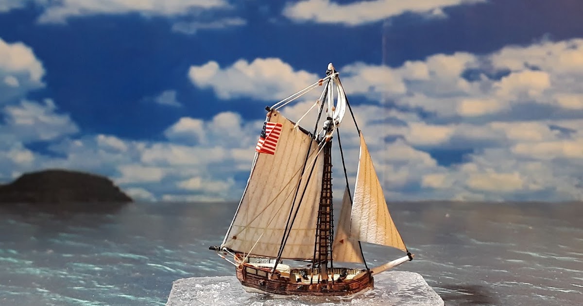 A Miniatures Hobby Room: 1/700 Scale 10 Gun Sloop