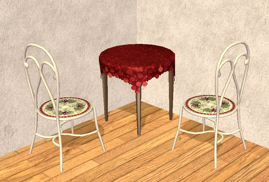 TheNinthWaveSims: The Sims 2 - The Sims 4 Luxury Party Dining Table For ...