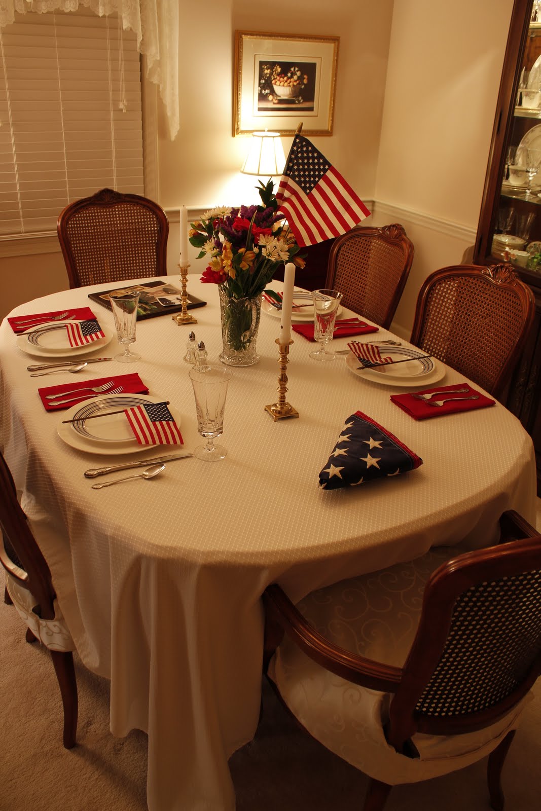House at Forest Manor: A Memorial Day Tribute Table
