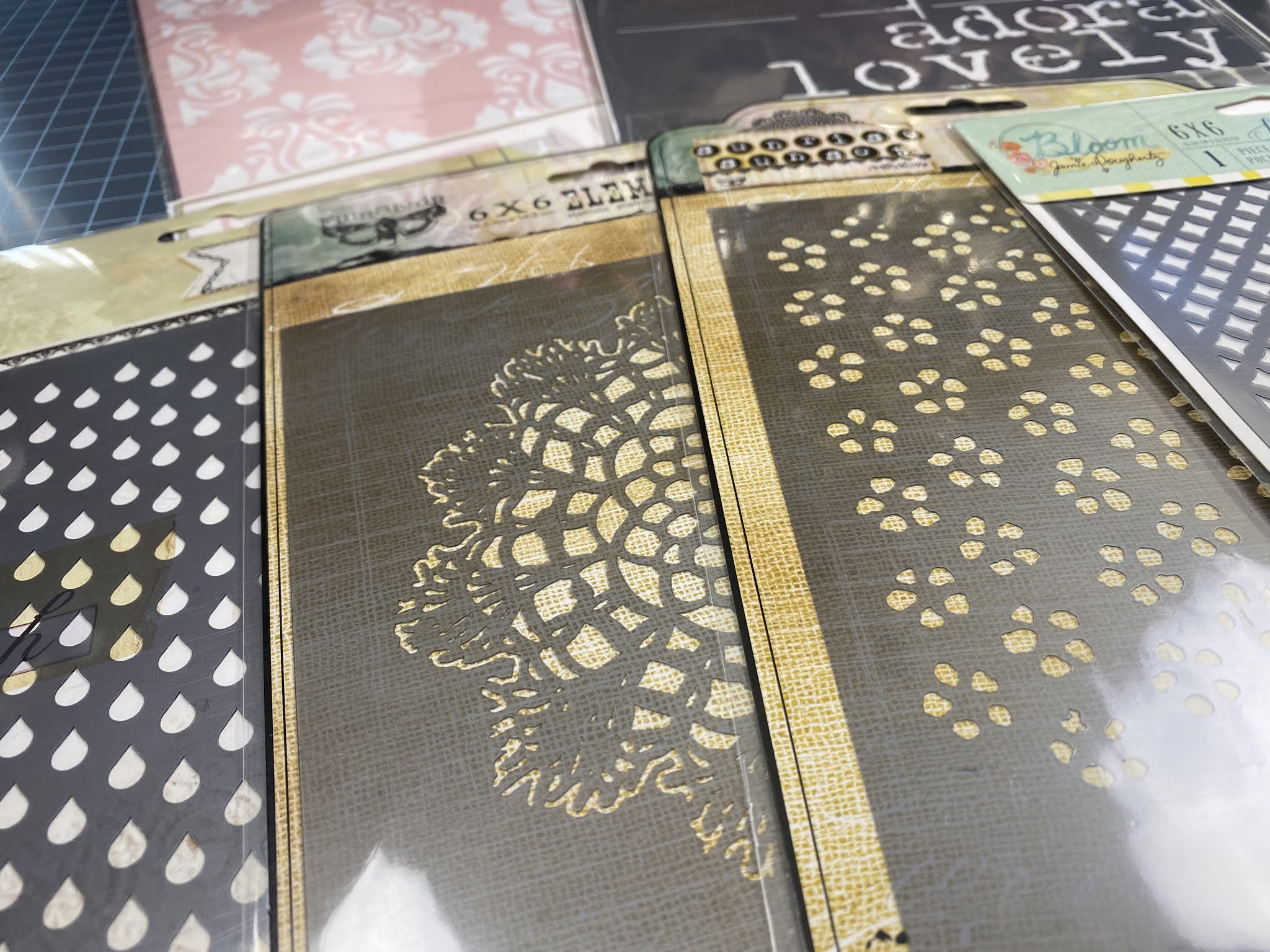 The Jule Box Shop: Mega Stencil De-Stash Bundle!