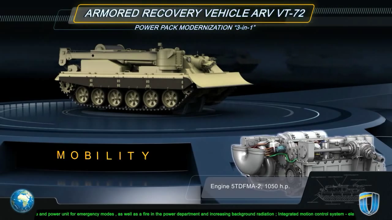 Glavcom: Ukrainian engines 5TDF family