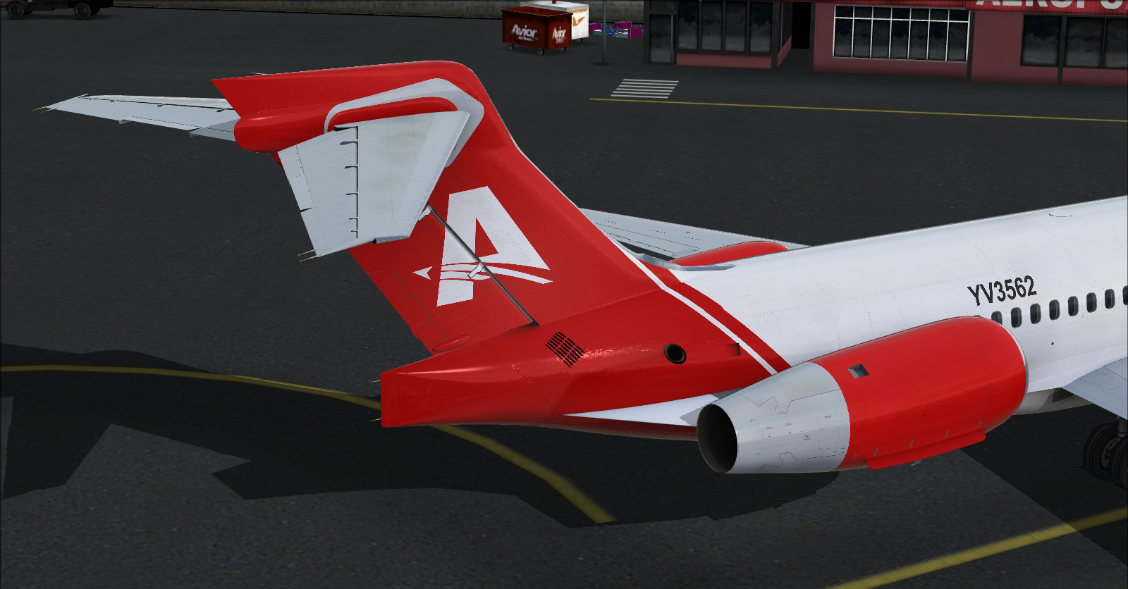 [FSX/P3D] TFDi Design Boeing 717 Avior Airlines YV3562