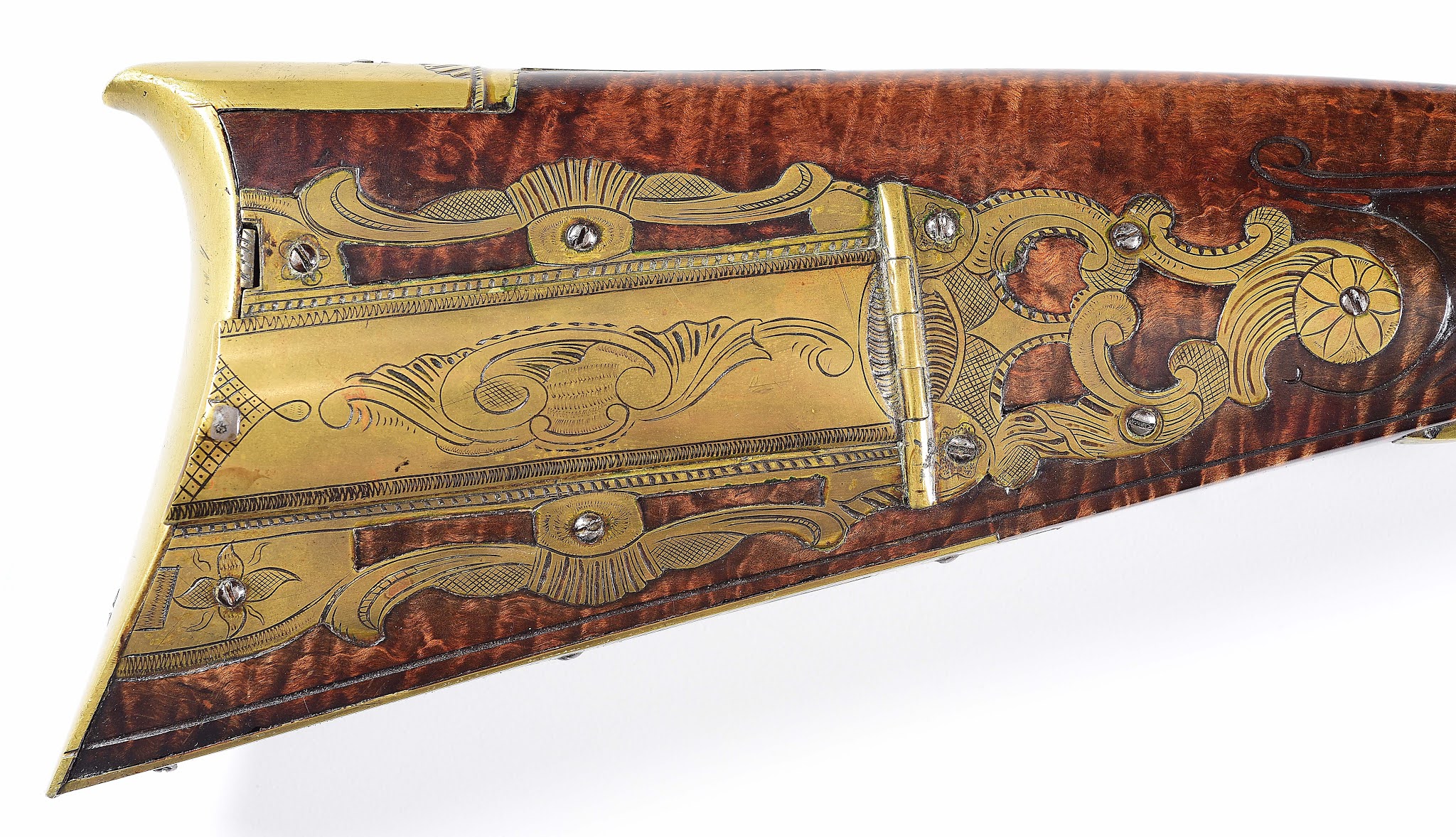 Contemporary Makers: CONTEMPORARY FLINTLOCK KENTUCKY RIFLE IN THE STYLE ...