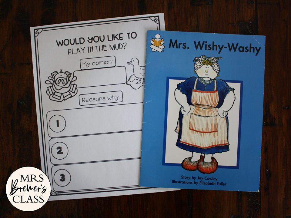 Oh, Lovely Mud! Mrs. Wishy-Washy Activities | Mrs. Bremer's Class