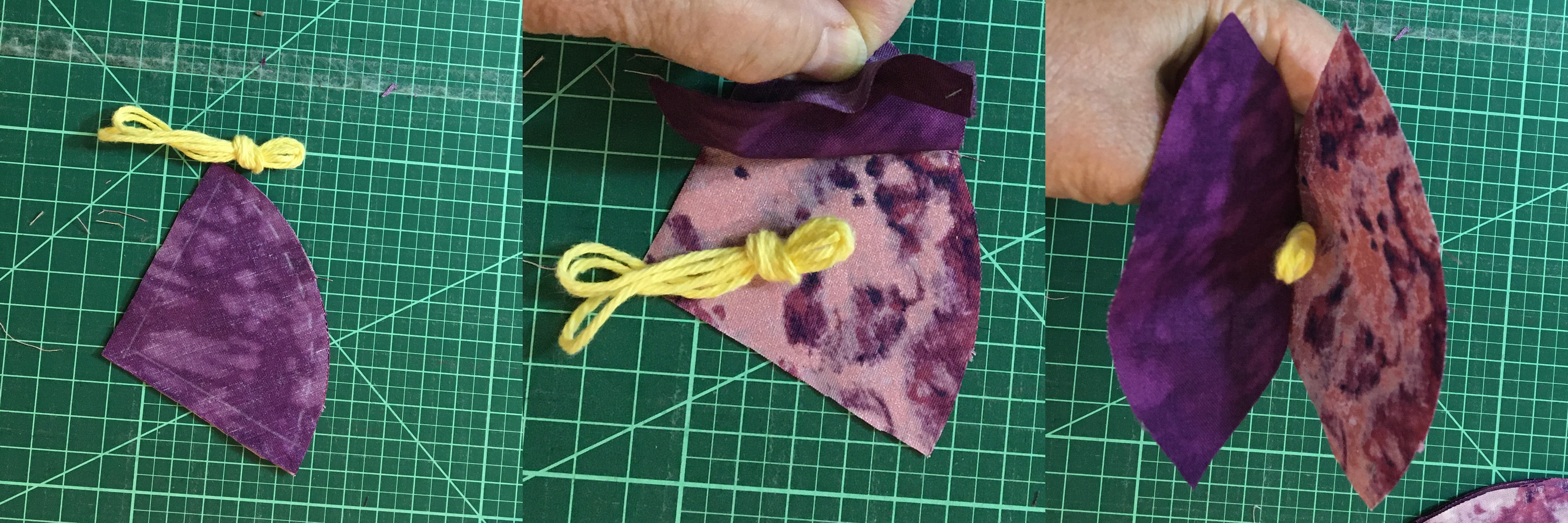Patchwork Breeze: Tutorial to Sew Dimensional Flowers and Leaves for Quilts