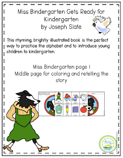 MISS BINDERGARTEN GETS READY FOR KINDERGARTEN BOOK CRAFT ~ Book Units ...