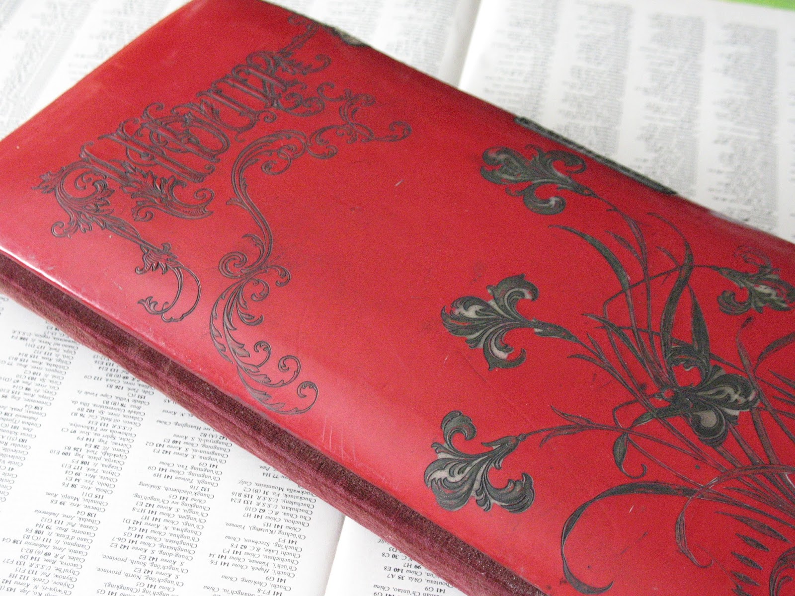 Artsy Fartsy: Repurposed Antique Photo Album