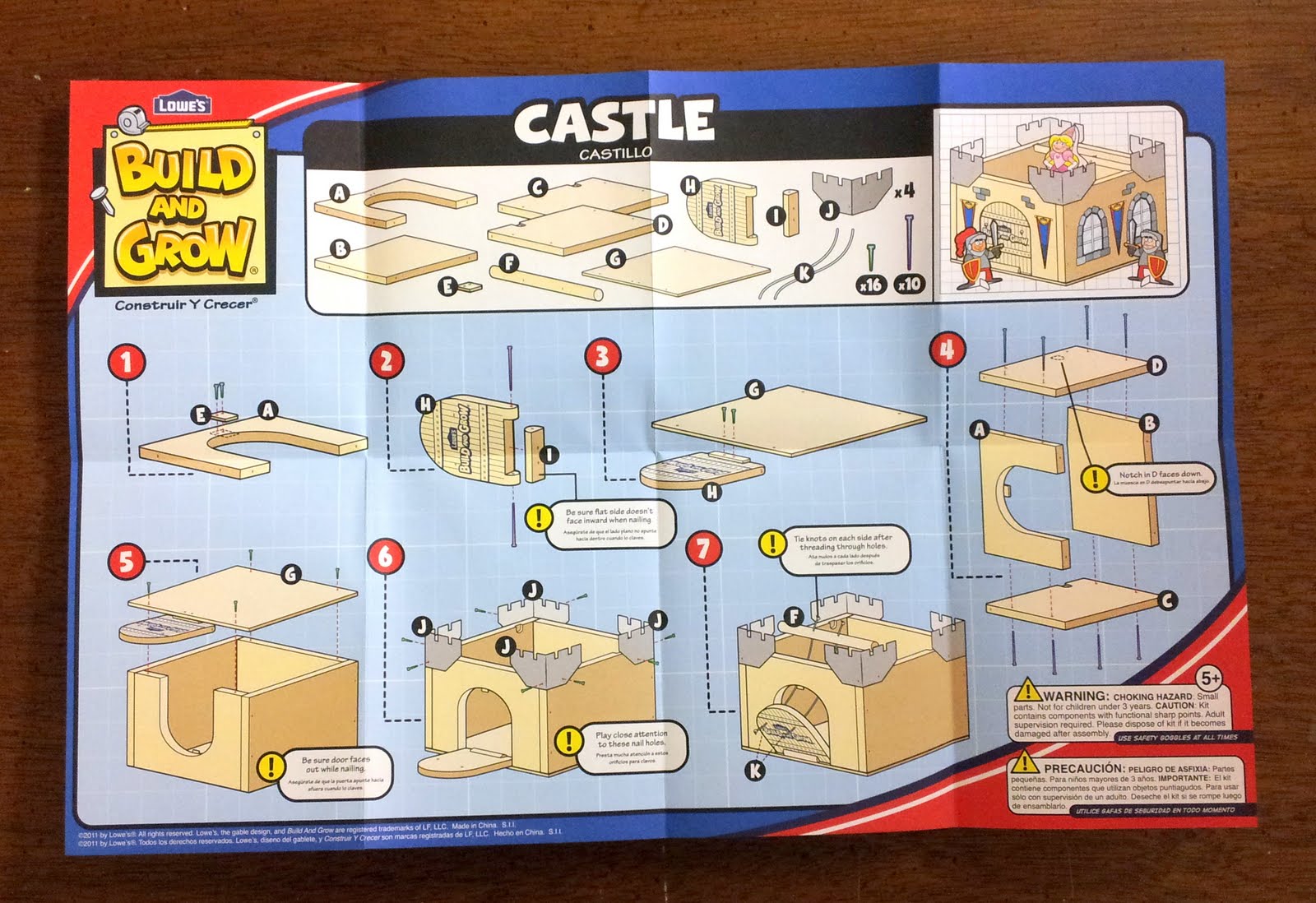 Lowes Build & Grow - Castle