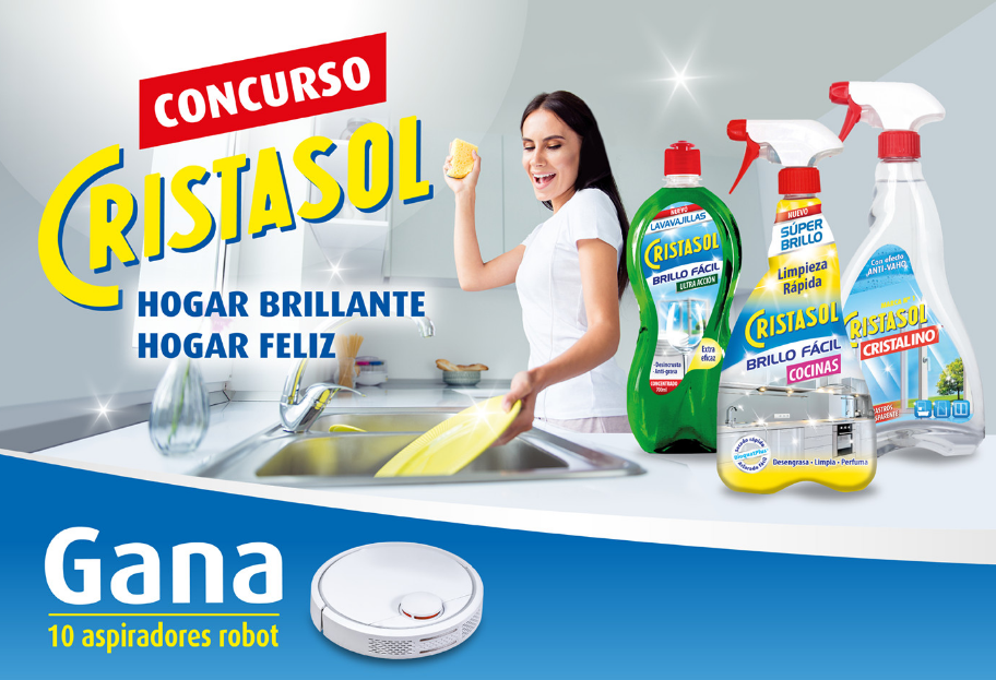 Hogar brillante y feliz con Cristasol - vadeGratis - Diviértete y ahorra dinero
