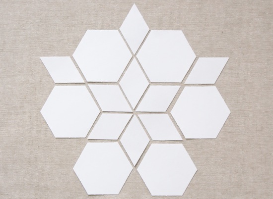 English Paper Piecing Basics: Week 5 // Matching Shapes + Pattern