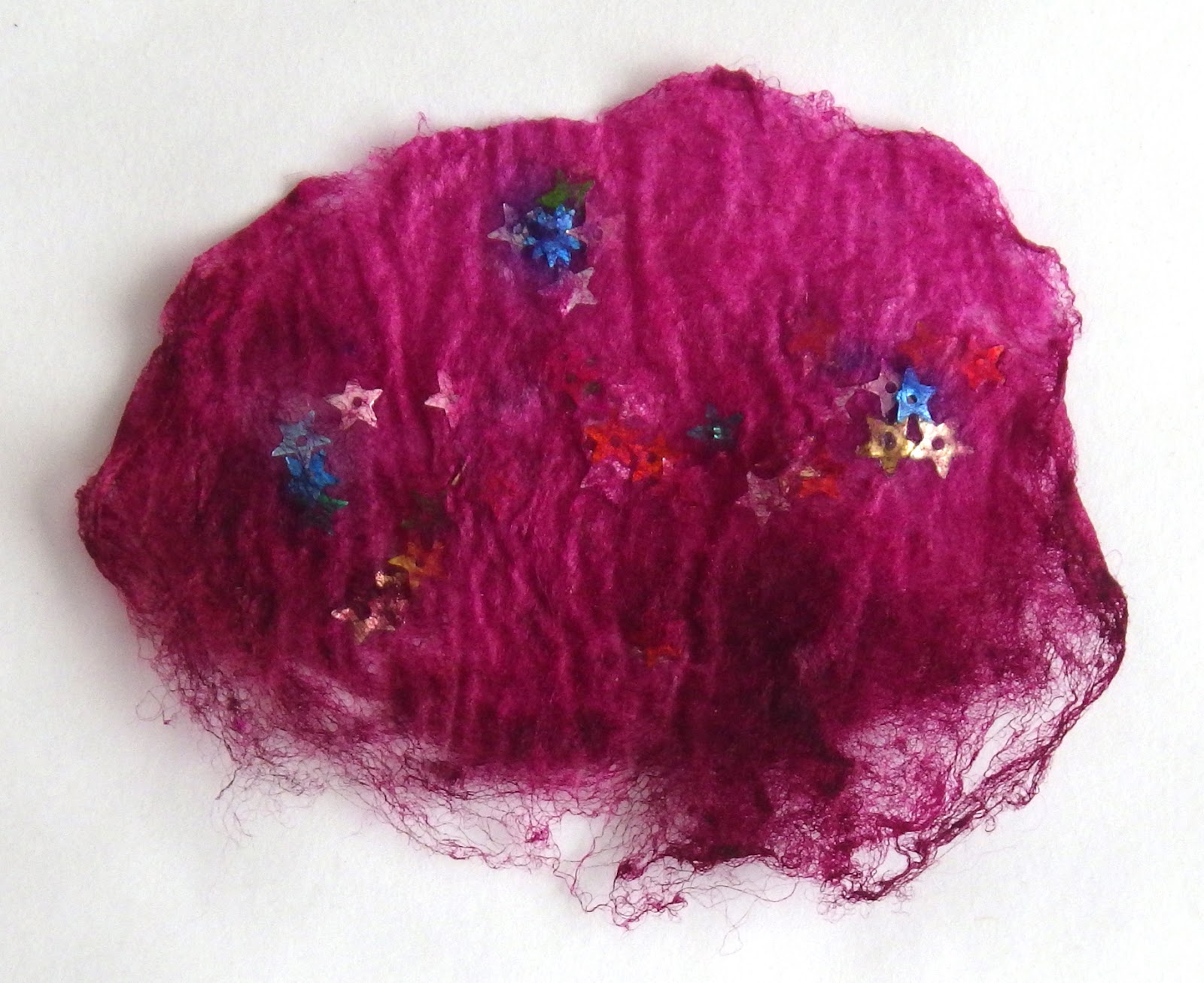 Culture, Craft & Cooking!: silk fibre papermaking - zoom workshop