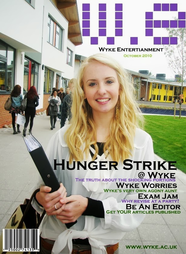 zanebmahmoodasmedia: Case Study - College Magazine Analysis