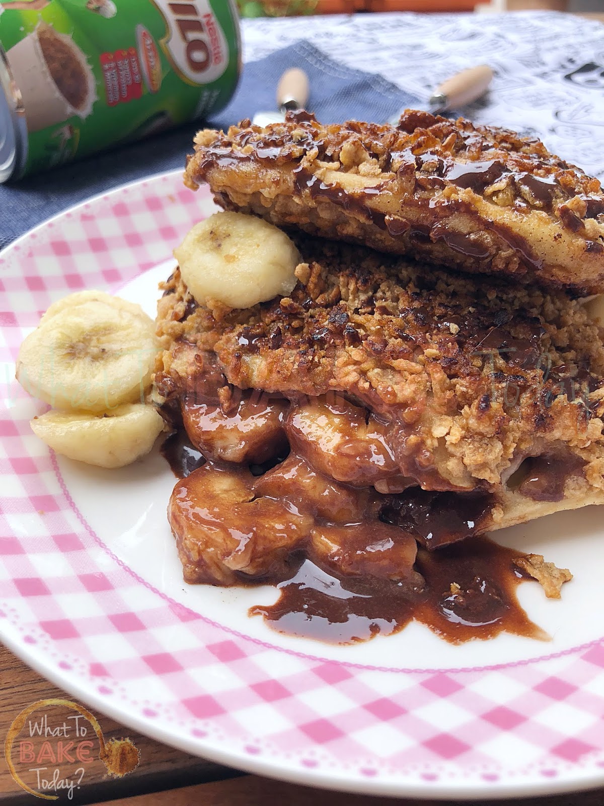 What To Bake Today: Stuffed Milo Lava French Toast