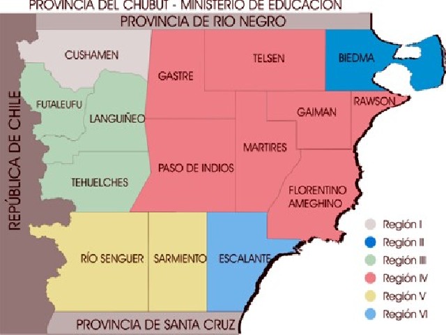 Mapas Escudos Banderas: Bandera Escudo y Mapa de la Provincia de Chubut