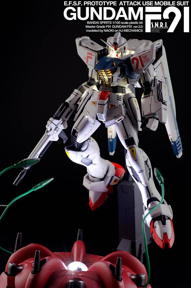 Custom Build: MG 1/100 Gundam F91 Ver. 2.0