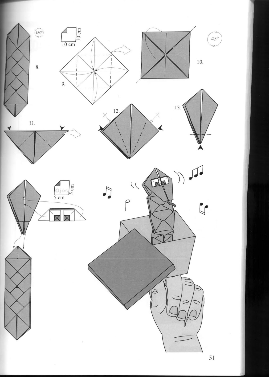 Origami Cartoon 4 Original - Ruby Book Origami