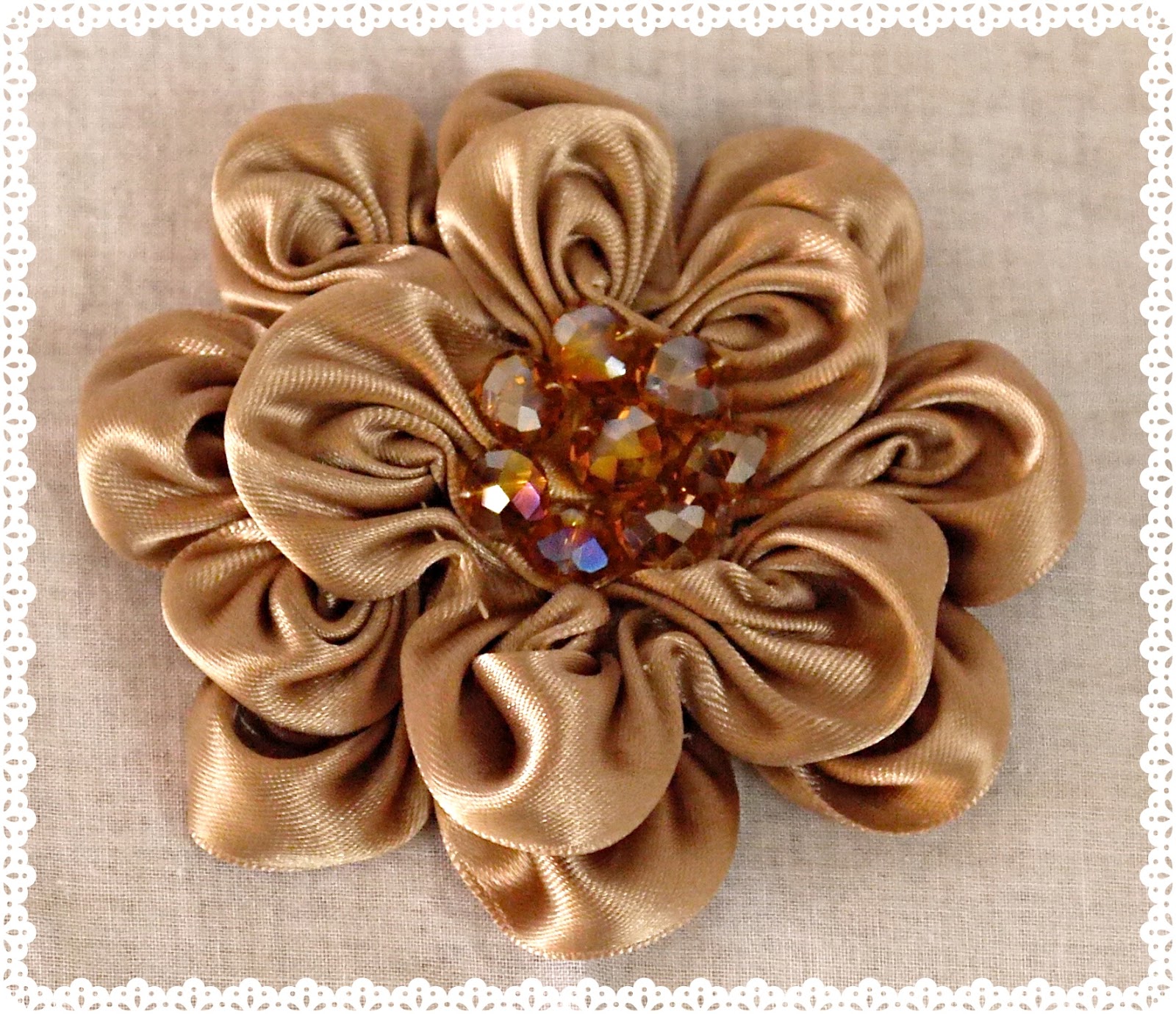 Taller de Artesanía - Página Principal: BROCHES REALIZADOS CON CINTAS ...