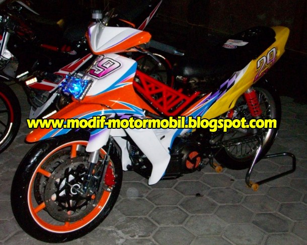 Modifikasi FIZ R modif - Modifikasi Motor Mobil Terbaru 2019