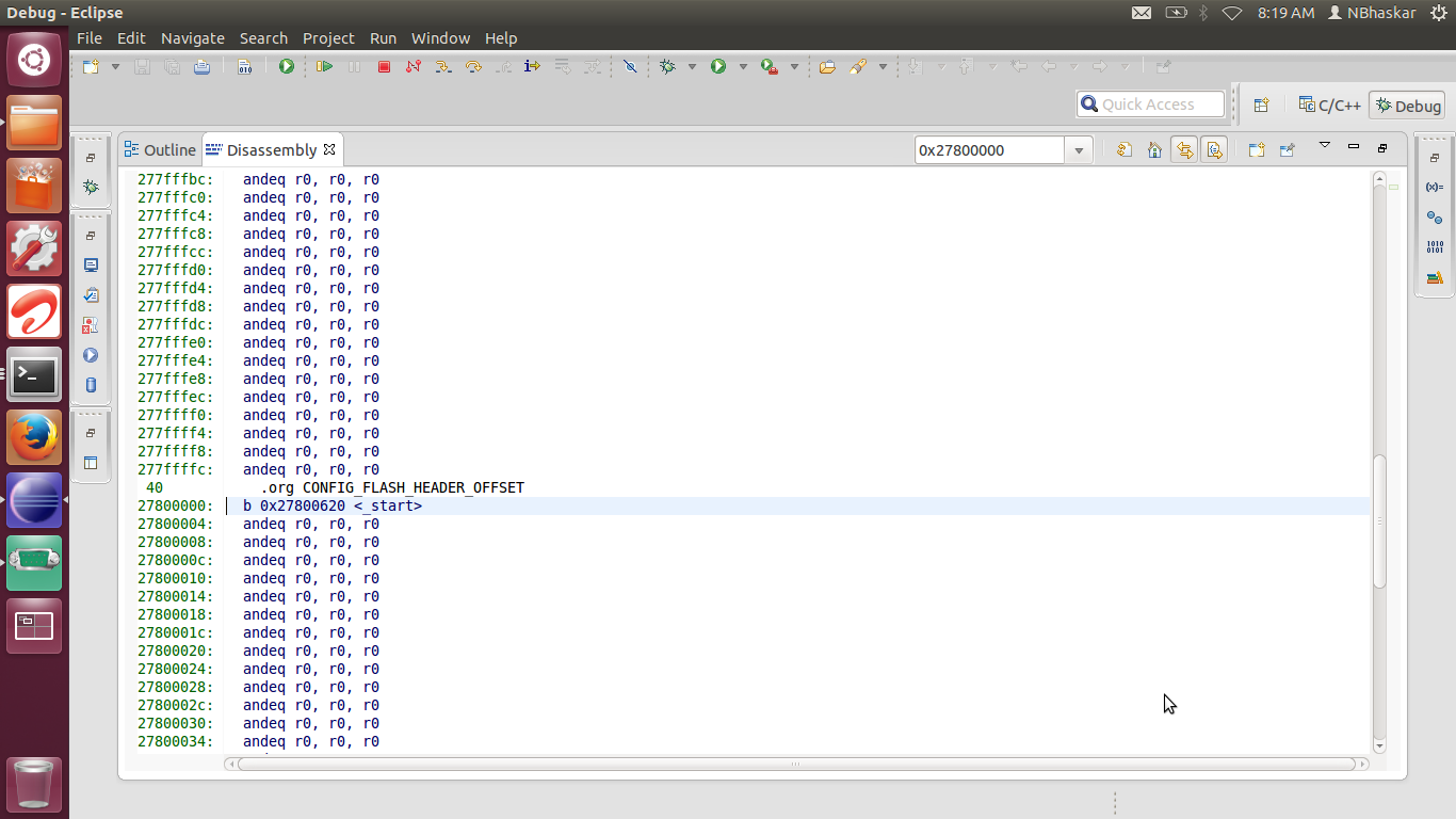 Uc World Debugging U Boot On Riotboard Using Eclipse And Jlink Under Linux