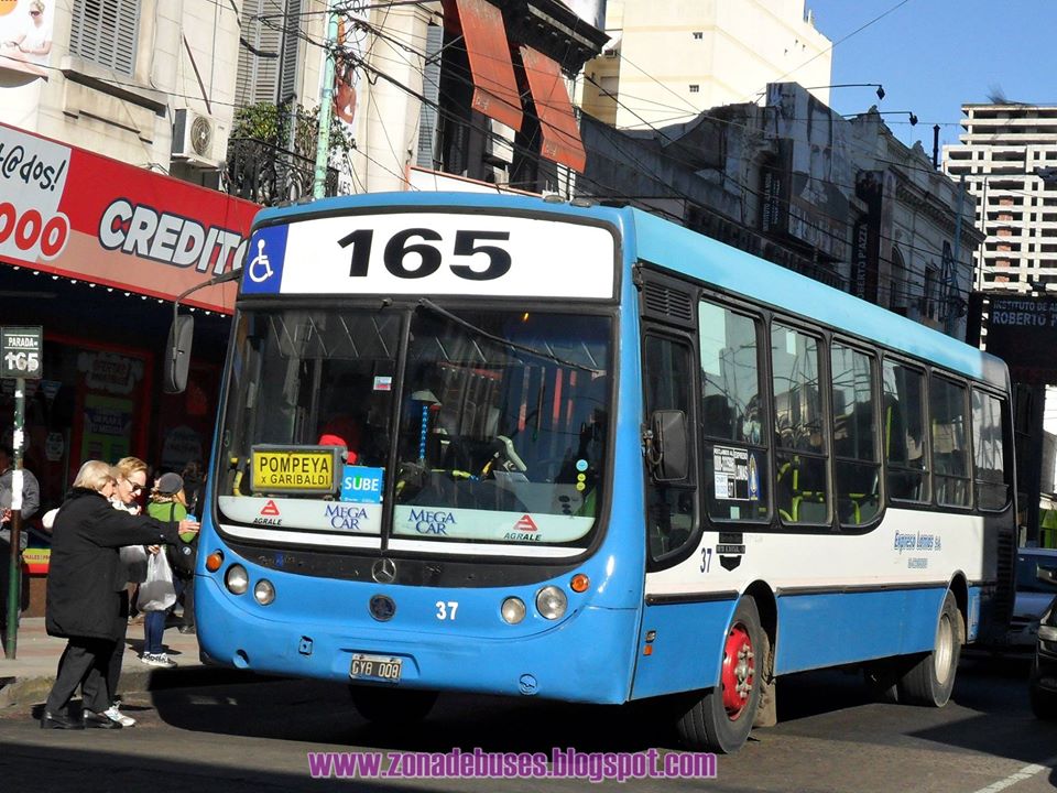 Colectibus - Zona de Buses: LINEA 165