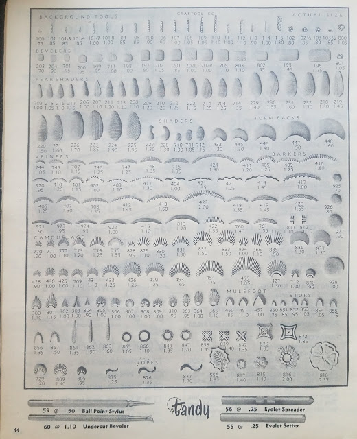 LeatherLearn: Dating Craftool Stamps