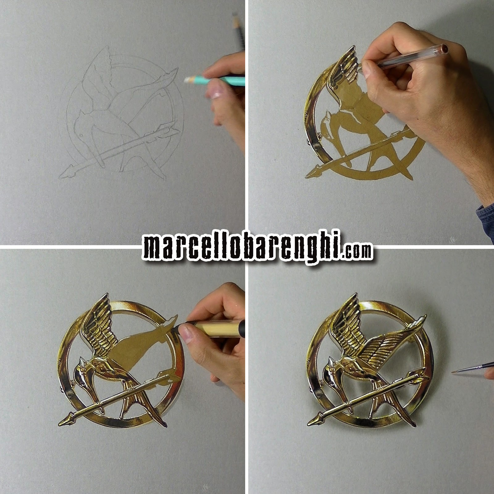 Art Drawings . Paintings , Sketches , realistic hyper art: Hunger Games ...
