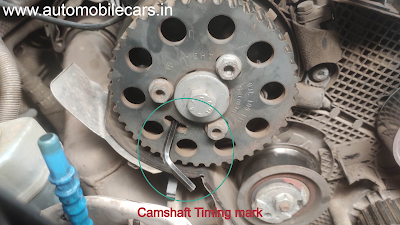 Volkswagen Polo/Vento Diesel Engine Timing mark