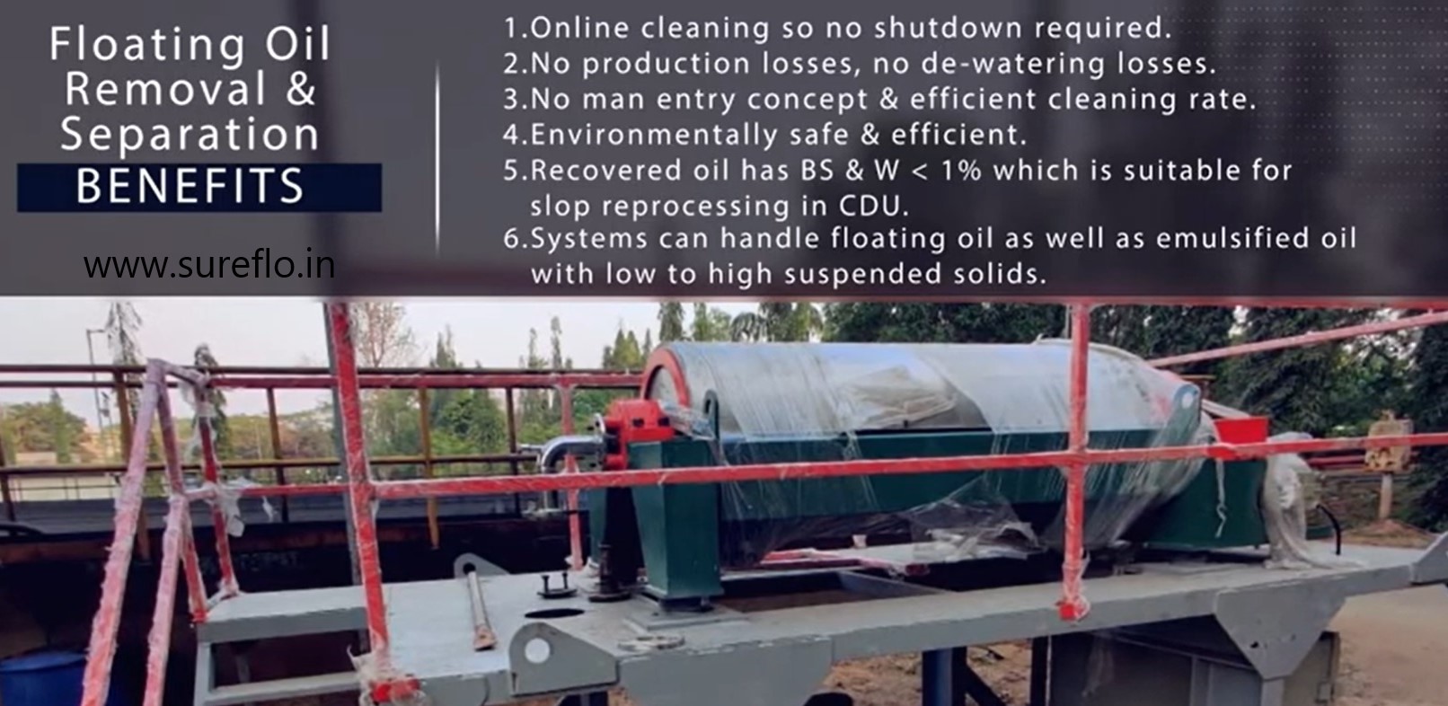 Sureflo Techcon Private Limited: Mechanised Crude Oil Sludge Cleaning ...