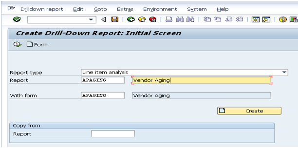 SAP FICO Central: Vendor Aging Analysis Through SAP Report Painter