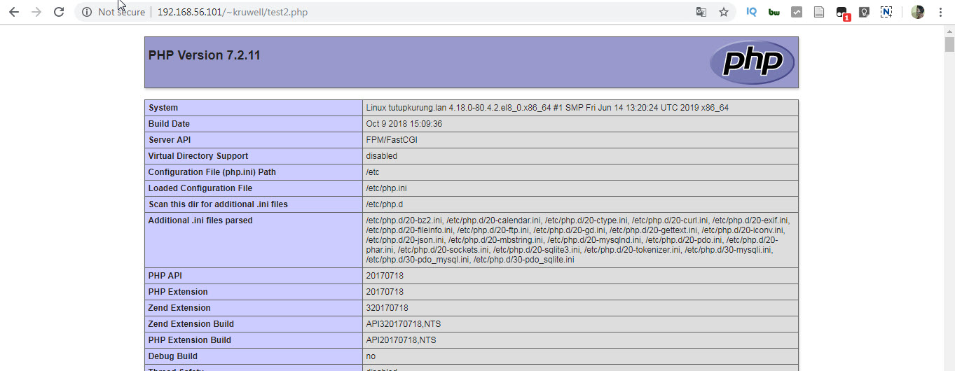 Cara Mengaktifkan Apache UserDir pada Linux Red Hat 8