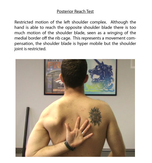 The Athletes Body: Testing Shoulder Mobility