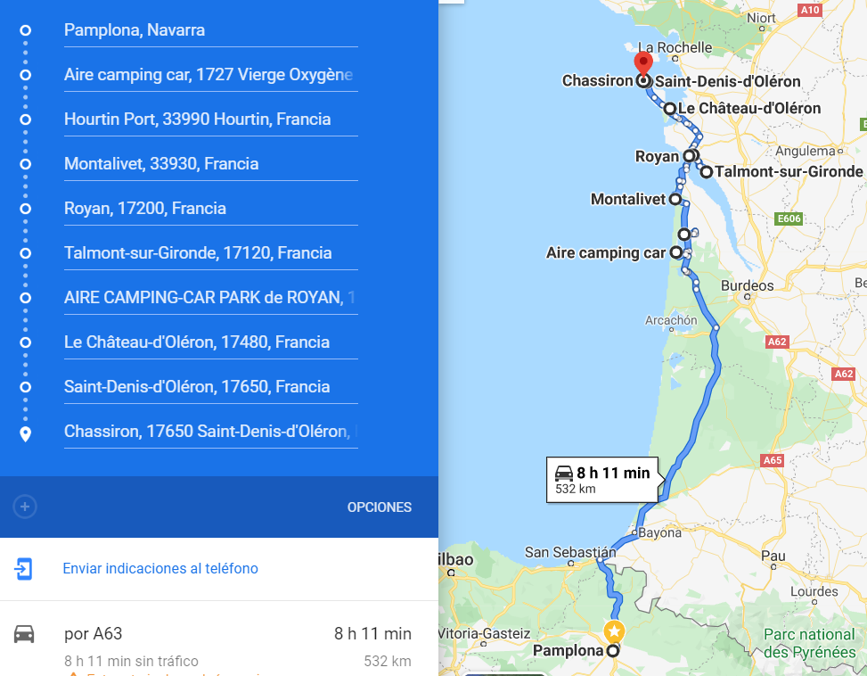 En autocaravana por la costa Oeste de Francia - Alquiler autocaravanas