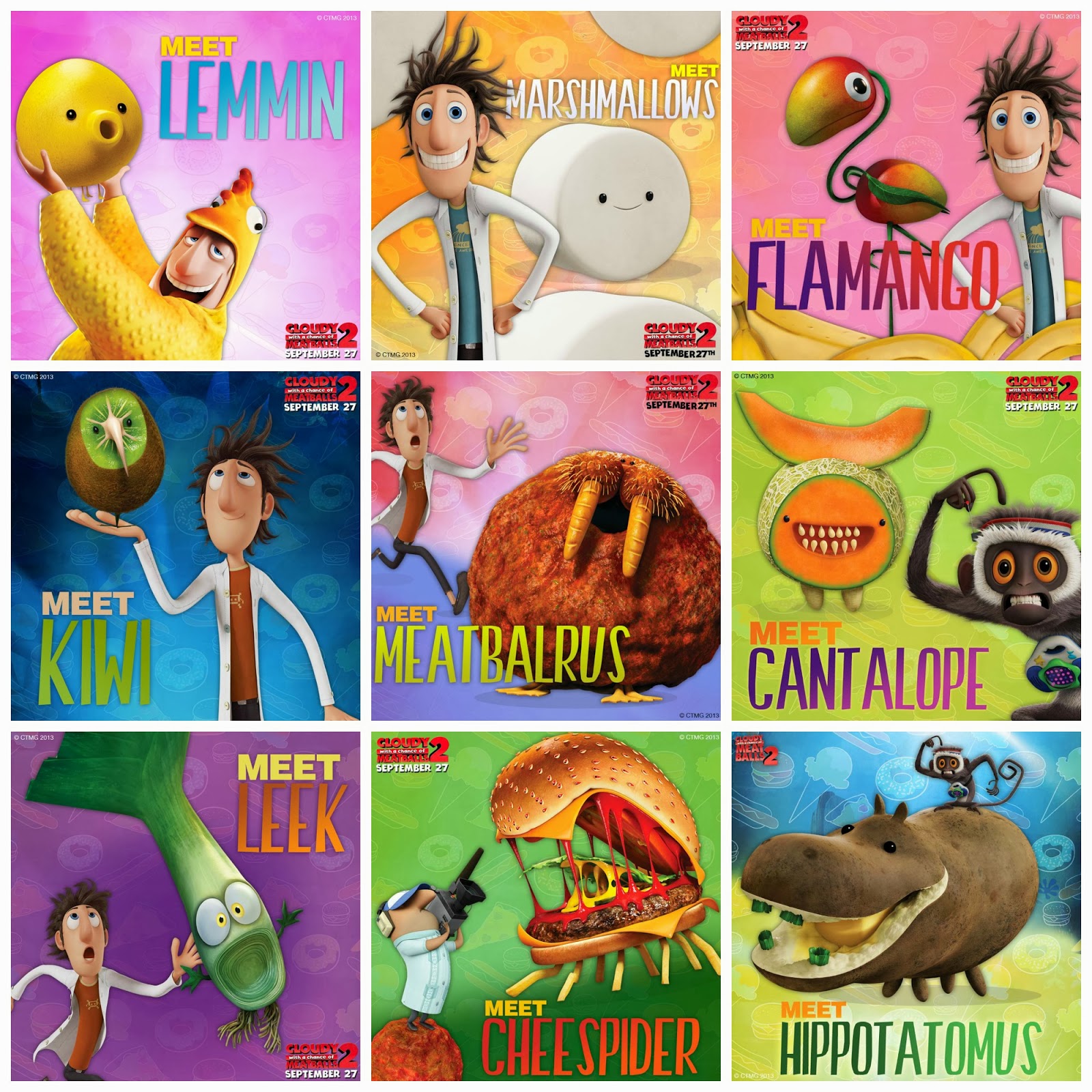 Food Animal Names In Cloudy With Achance Of Meatballs at Phyllis Lange blog