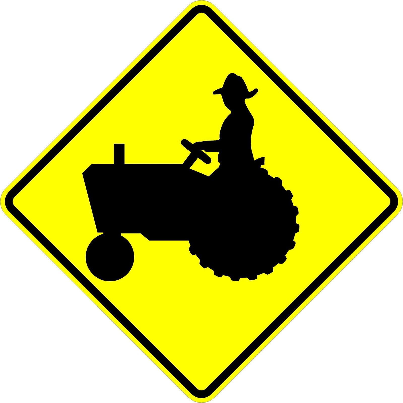 MSS Supply and Sign Co.: Tractor Crossing Sign